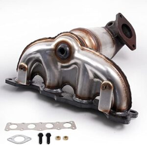 aumzong manifold catalytic converter 674-128 compatible with hyundai sonata kia optima forte forte magentis forte koup forte5 2009-2016 2.0l 2.4l replaces # 48767736ka 10h56963 (epa compliant)