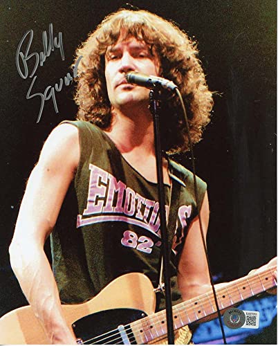 Billy S quier Signed Photo Certified Authentic Beckett BAS COA AFTAL compatible with Billy Squier