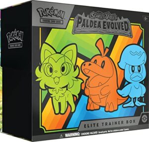 pokemon tcg: scarlet & violet - paldea evolved elite trainer box