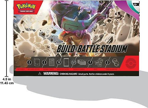 Pokemon TCG: Scarlet & Violet - Paldea Evolved Build & Battle Stadium …