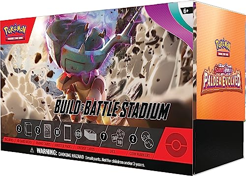 Pokemon TCG: Scarlet & Violet - Paldea Evolved Build & Battle Stadium …