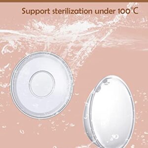 Lictin Milk Collector Catcher for Breastmilk - Breast Shells & Milk Catcher for Breastfeeding Relief (2 in 1), Protect Sore Nipples for Breastfeeding, Collect Breast Milk Leak for Nursing Moms