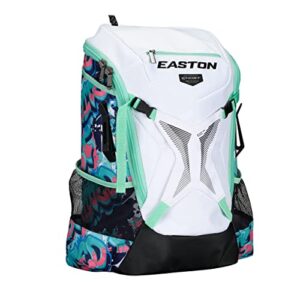 Easton Ghost NX Fastpitch Softball Bat & Equipment Backpack Bag | Graffiti