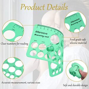 Nipple Ruler, Nipple Rulers for Flange Sizing Measurement Tool, Silicone & Soft Flange Size Measure for Nipples with Circle Templates, Breast Pump Sizing Tool - Mothers Day Gifts