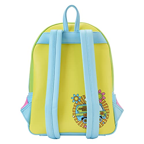 Loungefly Scooby Doo Psychedelic Monster Chase Double Strap Shoulder Bag