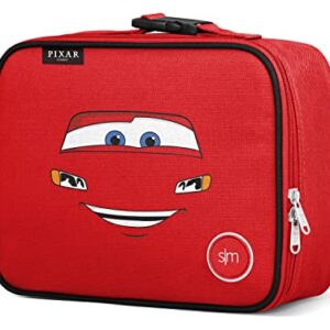 Simple Modern Disney Pixar Kids Lunch Box for Toddler | Reusable Insulated Bag for Boys | Meal Containers for School with Exterior and Interior Pockets | Hadley Collection | Cars Kachow