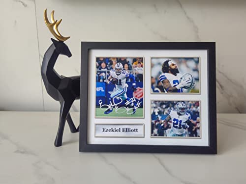 Ezekiel Elliott Reprint Signed Photo Picture Poster Framed Display Decorations Fan Gifts Memorabilia Wall Art