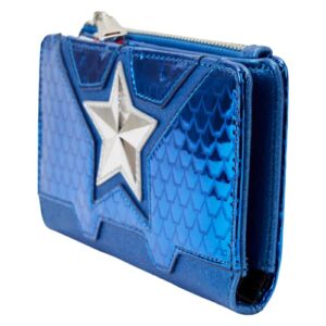 Loungefly Marvel Shine Captain America Wallet