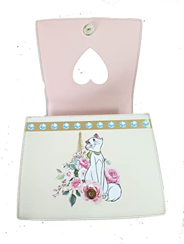 Loungefly Aristocats Duchess in Paris Floral AOP Crossbody