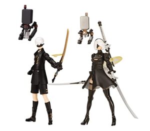 square enix nier automata: 2b & 9s plastic model kit