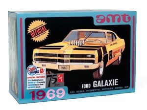 amt 1969 ford galaxie hardtop 1:25 scale model kit