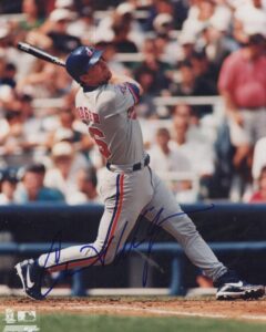 chris widger montreal expos signed autographed 8x10 photo w/coa