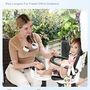 LABIGO Hands-Free Breast Pump, Wearable Breast Pump of Longest Battery Life, Remote Control, and LCD Display, Double Portable Electric Breast Pump with 3 Modes & 9 Levels, 24mm & 27mm Flange, 2 Pack