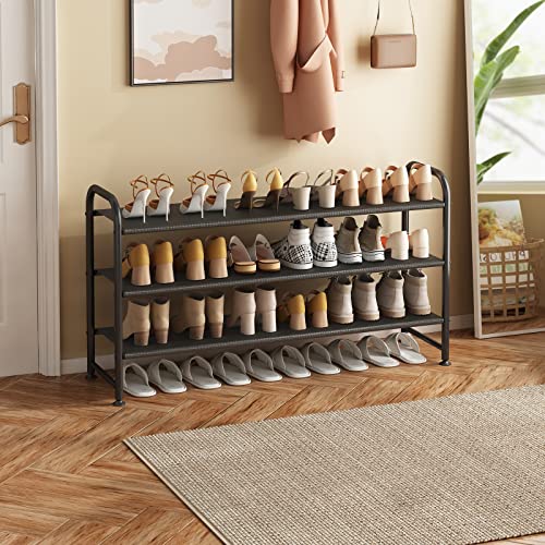 INGIORDAR Shoe Rack 3 Tier Storage Organizer for Closet Entryway