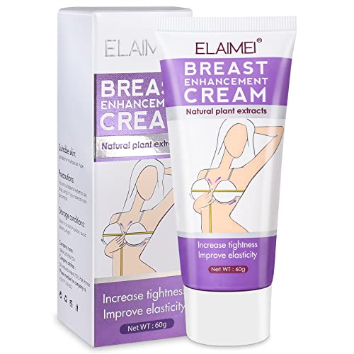 Breast Enhancement Cream, Breast Enhancer Cream - Breast Growth Cream to Lift, Firm, Tighten Breast for Breast Growth & Breast Enlargement Lotion Cream, Fits for Sensitive and All Skin Type - 60g