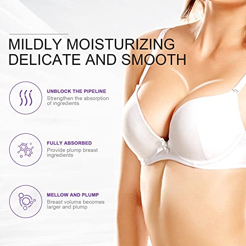 Breast Enhancement Cream, Breast Enhancer Cream - Breast Growth Cream to Lift, Firm, Tighten Breast for Breast Growth & Breast Enlargement Lotion Cream, Fits for Sensitive and All Skin Type - 60g