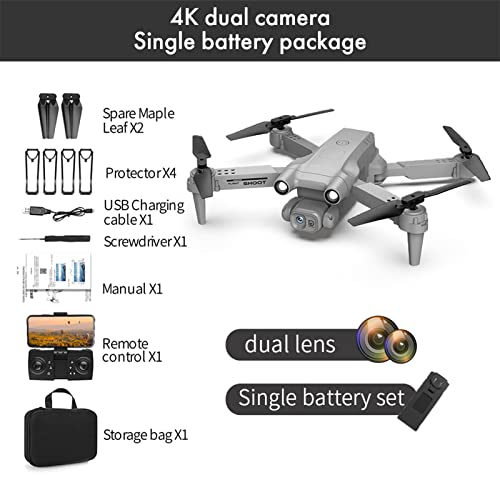 MORESEC Drone with HD Camera, Smart Aerial Photography Drone Remote Control Aircraft Children Toy Mini Helicopter Quadcopter Remote Control Toy Gifts #Day