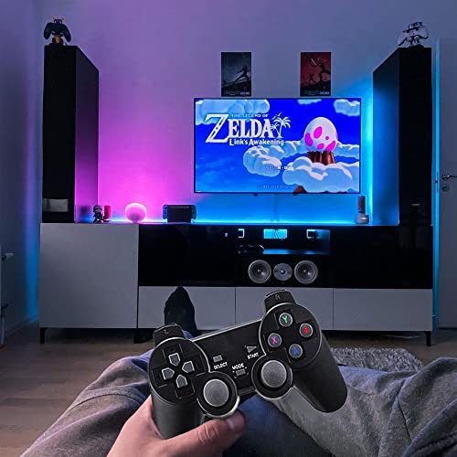 Nostalgia Stick Game, Wireless Retro Stick Game Console, Plug & Play Nostalgiastick Wireless Retro Game Console, Nostalgia Stick 4K HDMI Output, Dual 2.4G Wireless Controllers (M8 64g (10000+ Games))