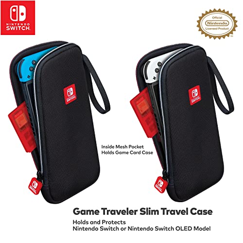 Game Traveler Nintendo Switch Go Play System Case - Switch Case for Switch OLED, or Switch, 2 Cases-In-One, Allows You To Travel With Your Full System or Just the Slim Switch Case, Licensed by Nintendo