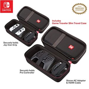 Game Traveler Nintendo Switch Go Play System Case - Switch Case for Switch OLED, or Switch, 2 Cases-In-One, Allows You To Travel With Your Full System or Just the Slim Switch Case, Licensed by Nintendo