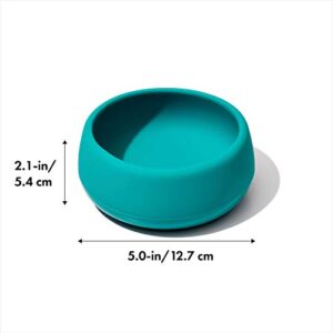 OXO Tot Silicone Bowl 2 Piece Set - Navy & Teal