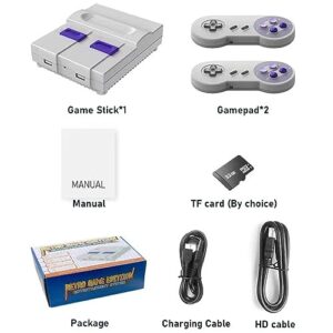 Retro Game Console with 620 Video Games,Classic Mini Game System with Wireless Controller, HDMI HD and AV Output Plug and Play Game Console,Retro Toys Gifts Choice.