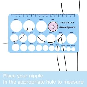 Vcekract Flange Inserts 15/17/19/21mm, Compatible with TSRETE, Medela, Momcozy S9/S9Pro/S12/S12Pro Wearable Breast Pump, Reduce 24mm Shield/Flange Nipple Tunnel Down to Correct Size 4PCS