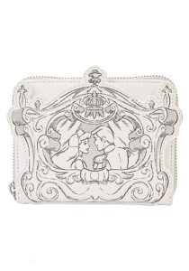 loungefly disney cinderella happily ever after zip around wallet