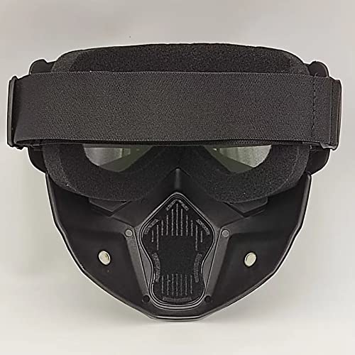 PPGAREGO Paintball Mask Anti Fog | Airsoft Helmet And Mask Full Face | Tactical Mask for Men | Airsoft Goggles Ballistic Goggles Tactical Goggles | For Skiing Paintball Shooting Cycling Fishing (M003)