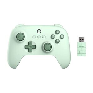 8bitdo ultimate c 2.4g wireless controller for windows pc, android, steam deck & raspberry pi (field green)