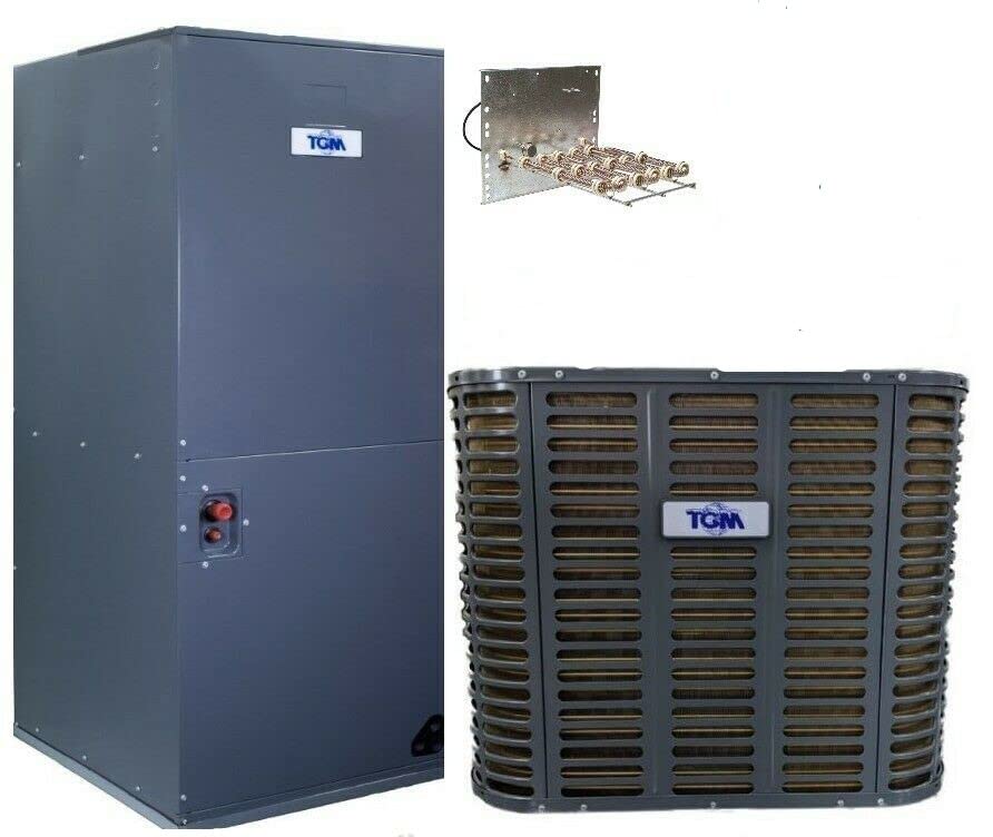 2.5 Ton 14 Seer Heat Pump Split System Air Handler, Condenser, Heater