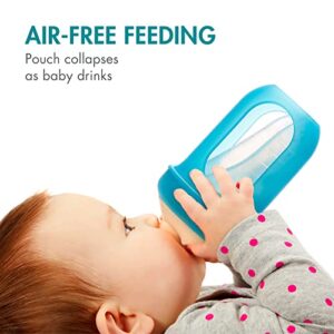 Boon NURSH Reusable Silicone Baby Bottles & NURSH Reusable Silicone Baby Bottles & NURSH Reusable Silicone Baby Bottles