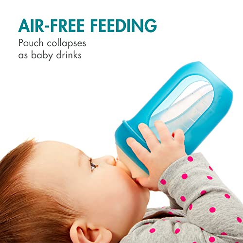 Boon NURSH Reusable Silicone Baby Bottles & NURSH Reusable Silicone Baby Bottles & NURSH Reusable Silicone Baby Bottles