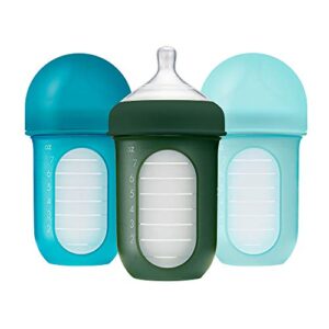 Boon NURSH Reusable Silicone Baby Bottles & NURSH Reusable Silicone Baby Bottles & NURSH Reusable Silicone Baby Bottles