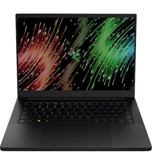 razer blade 14 gaming laptop (2023): amd ryzen 9 7940hs cpu - nvidia geforce rtx 4060 gpu - 14" 16:10 qhd+ 240hz -16gb ddr5 ram - 1tb ssd - windows 11 - vapor chamber cooling - chroma rgb