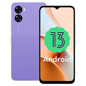 umidigi unlocked smartphones g3, android 13 unlocked smartphone, dual sim 4g lte mobile phone, 7g(4g+3g)+64gb(1tbg expandable), 6.52" hd+ night mode，5150mah, gsm unlocked cell phone