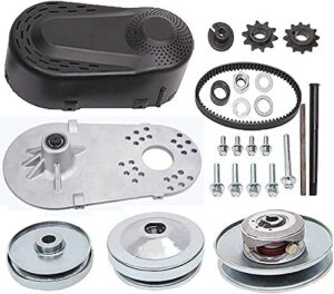 fdj predator 212cc torque converter kit 30 series 3/4" go kart mini bike comet clutch set 3/4" inch 10t #40 or #41 chain driver pulley replacement comet tav2 go-kart torque converter kit