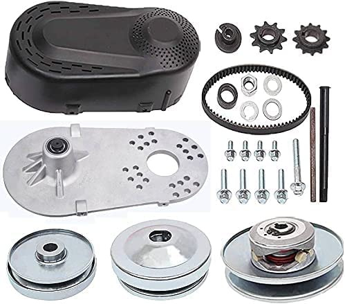 FDJ Predator 212CC Torque Converter Kit 30 Series 3/4" Go Kart Mini Bike Comet Clutch Set 3/4" Inch 10T #40 or #41 Chain Driver Pulley Replacement Comet TAV2 Go-Kart Torque Converter kit