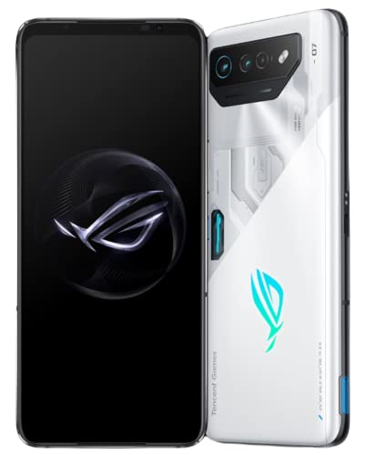 ASUS ROG Phone 7 5G Dual 512GB 16GB RAM Factory Unlocked (GSM Only | No CDMA - not Compatible with Verizon/Sprint) Tencent Version - White