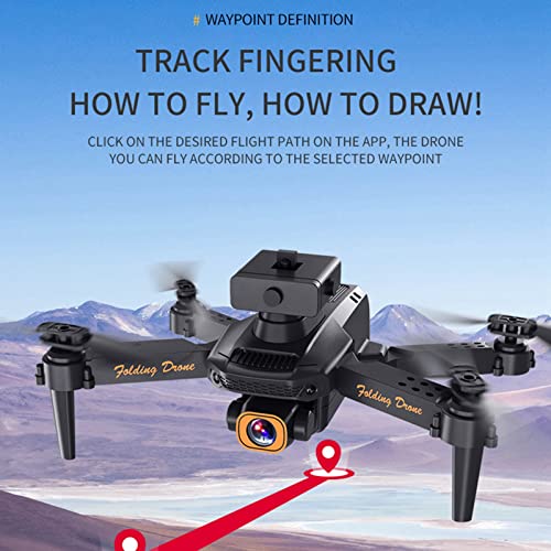 Mini Drone Rc Drones with Camera for Adults, Flying Toys with Altitude Hold, Headless Mode, Daul 1080P HD Fpv Camera, 3-level Flight Speed, Drones for Kids 8-12, Rc Plane Helicopters Cool Stuff