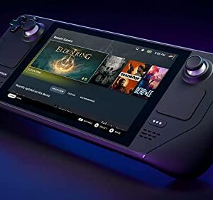 Valve Steam Deck 256GB Handheld Gaming Console with Carring case, Tempered Film and Soft Silicone Protective Case