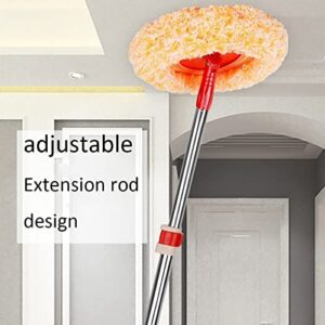 Mops for Floor Cleaning, 360° Rotatable Adjustable Cleaning Mop, 2023 New Telescopic Microfiber Dust Wall Cleaner Mop for Ceiling Floor