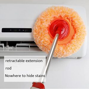 Mops for Floor Cleaning, 360° Rotatable Adjustable Cleaning Mop, 2023 New Telescopic Microfiber Dust Wall Cleaner Mop for Ceiling Floor