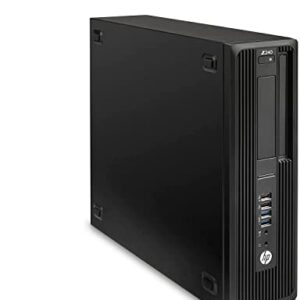 HP Z240 SFF Workstation Desktop PC, Intel Core i5-6500 up to 3.40GHz Processor, 16GB DDR4 RAM, 512GB SSD, HDMI, WiFi & Bluetooth, USB 3.0, Windows 10 Pro (Renewed)