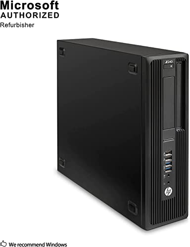 HP Z240 SFF Workstation Desktop PC, Intel Core i5-6500 up to 3.40GHz Processor, 16GB DDR4 RAM, 512GB SSD, HDMI, WiFi & Bluetooth, USB 3.0, Windows 10 Pro (Renewed)