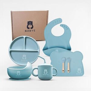 babye silicone baby feeding set, baby led weaning supplies, baby spoons, sippy cup, toddler utensils, toddler plates, baby bowls, feeding supplies, snack cups, baby bibs