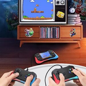 Yooya Handheld Game Console for Kids Adults, 3.5'' LCD Screen Retro Handheld Video Game Console, Preloaded 500 Classic Retro Video Games with Rechargeable Battery, Support 2 Players and TV Connection