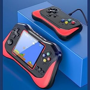 Yooya Handheld Game Console for Kids Adults, 3.5'' LCD Screen Retro Handheld Video Game Console, Preloaded 500 Classic Retro Video Games with Rechargeable Battery, Support 2 Players and TV Connection