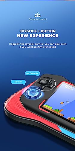 Yooya Handheld Game Console for Kids Adults, 3.5'' LCD Screen Retro Handheld Video Game Console, Preloaded 500 Classic Retro Video Games with Rechargeable Battery, Support 2 Players and TV Connection