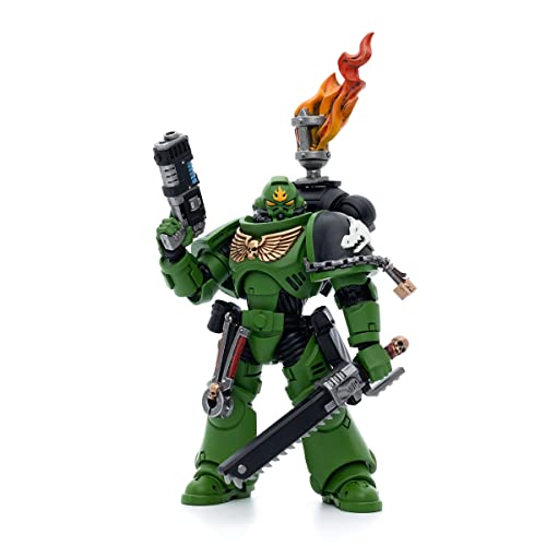 JoyToy Warhammer 40K: Salamanders Assault Intercessors Brother Tsek’gan 1:18 Scale Figure